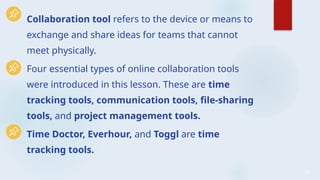 ONLINE COLLABORATION TOOLS EMPOWERS.pptx
