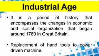 Media and Information Literacy-Industrial Age | PPTX