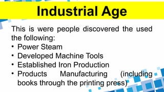 Media and Information Literacy-Industrial Age | PPTX