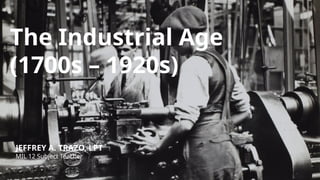 Media and Information Literacy-Industrial Age | PPTX