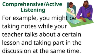 Types of Listening for Grade 10 Second Quarter | PPTX