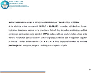 PPT PENGELASAN SMAW (SHIELDED METAL ARC WELDING) .ppt