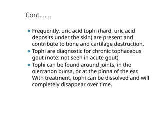 Crystal Arthropathy PowerPoint in rheumatology | PPTX
