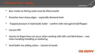 2.- Remedial Action Tools - Slickline Services.pptx