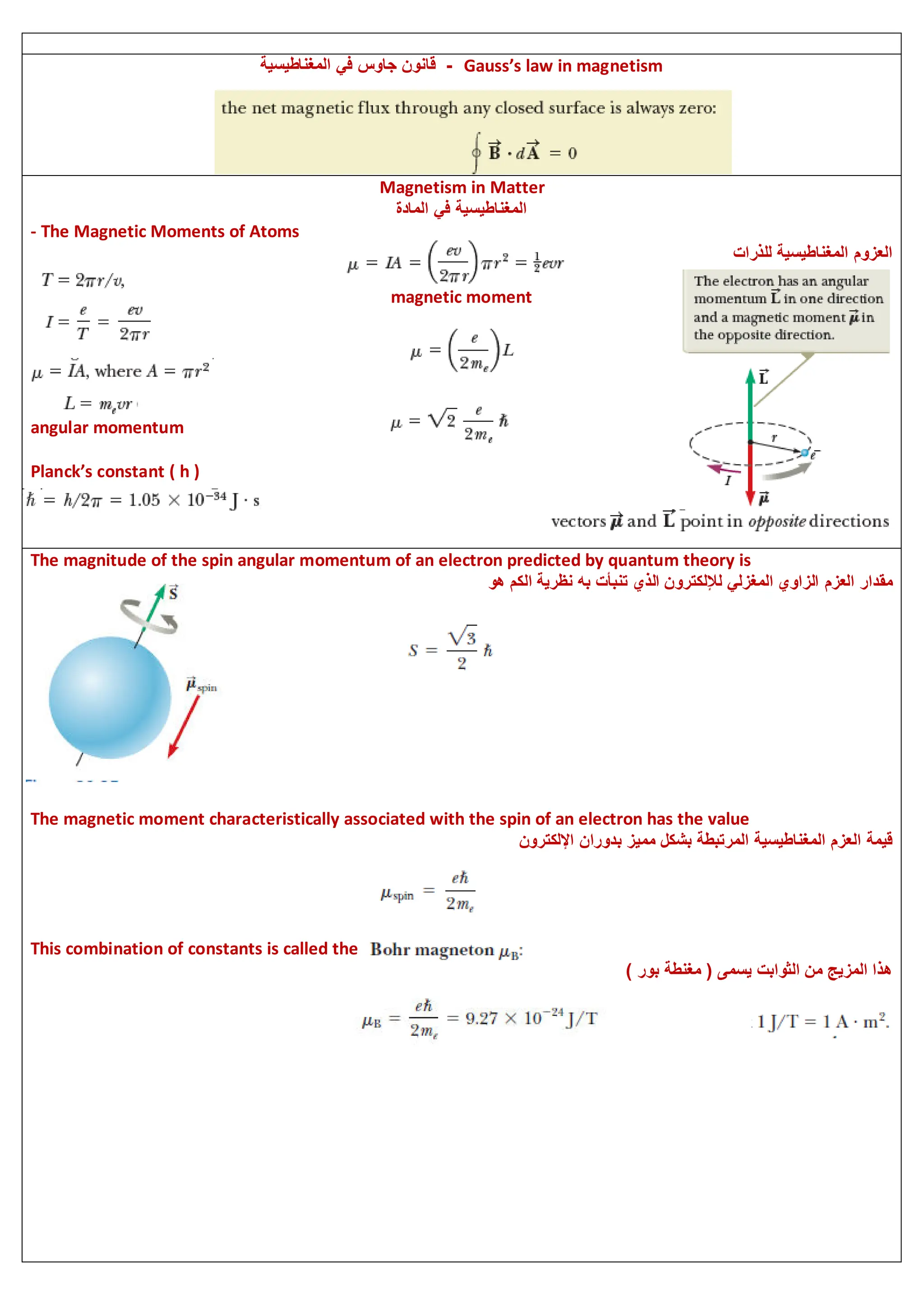 ف 2 محاضرة ثامنة.pdf PHysics lecture.... | PDF