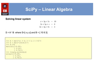 2.3 SciPy library explained detialed 1.pptx
