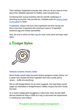 Cultural Foods & Healthy Eating habits . | PDF