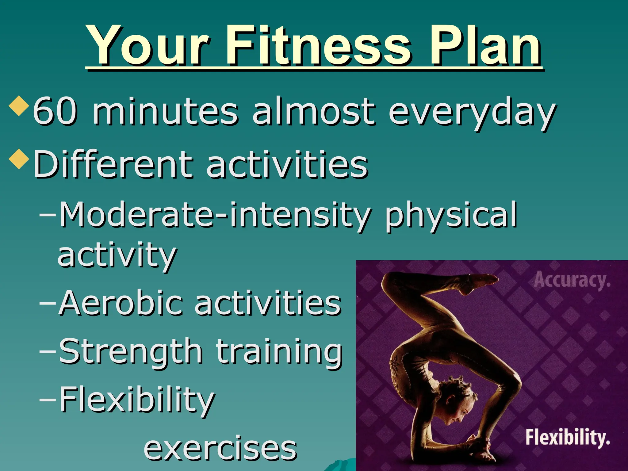 Designing Your Fitness Plan for your health | PPT