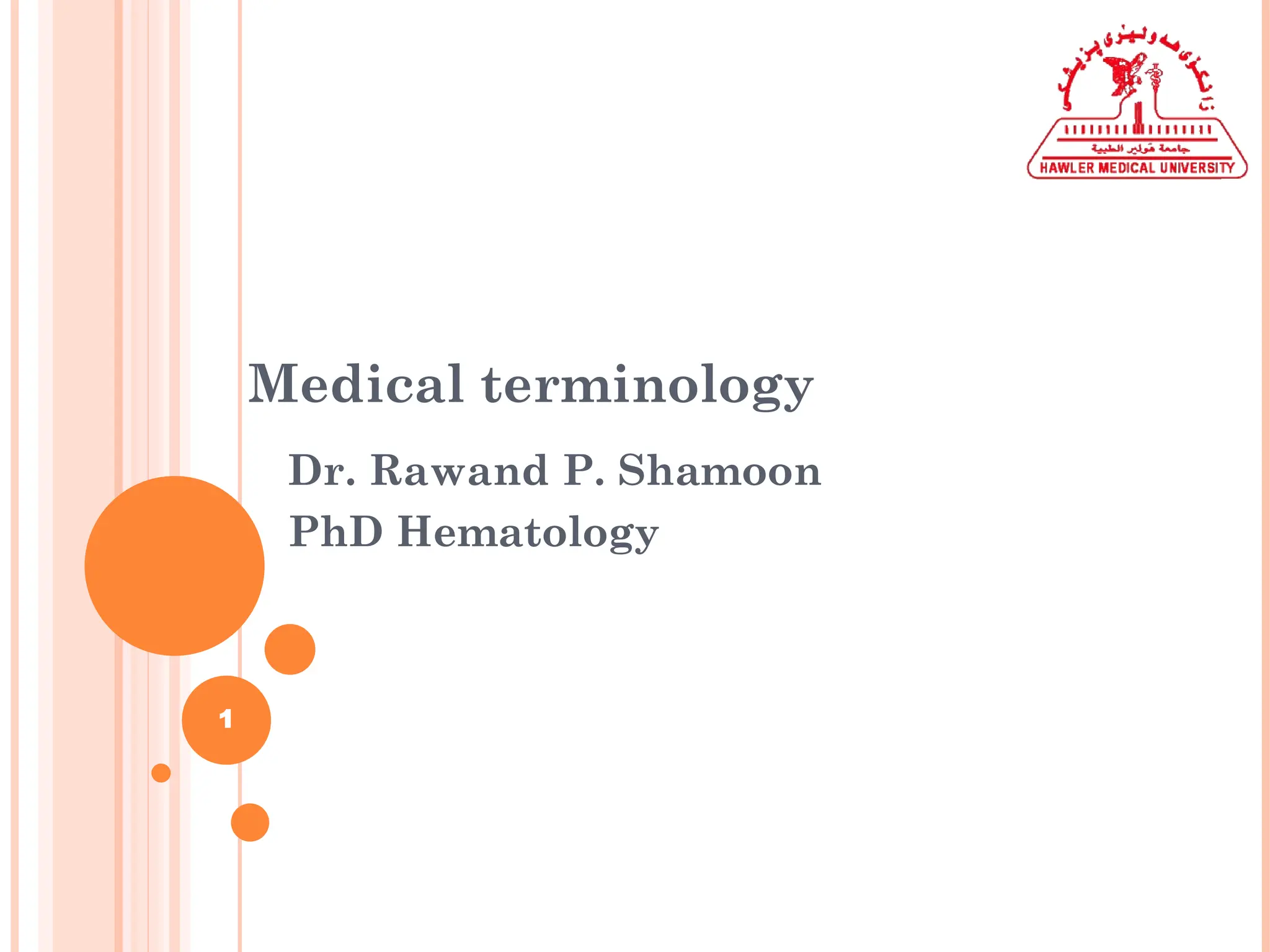 introduction to principles of medical terminology .ppt
