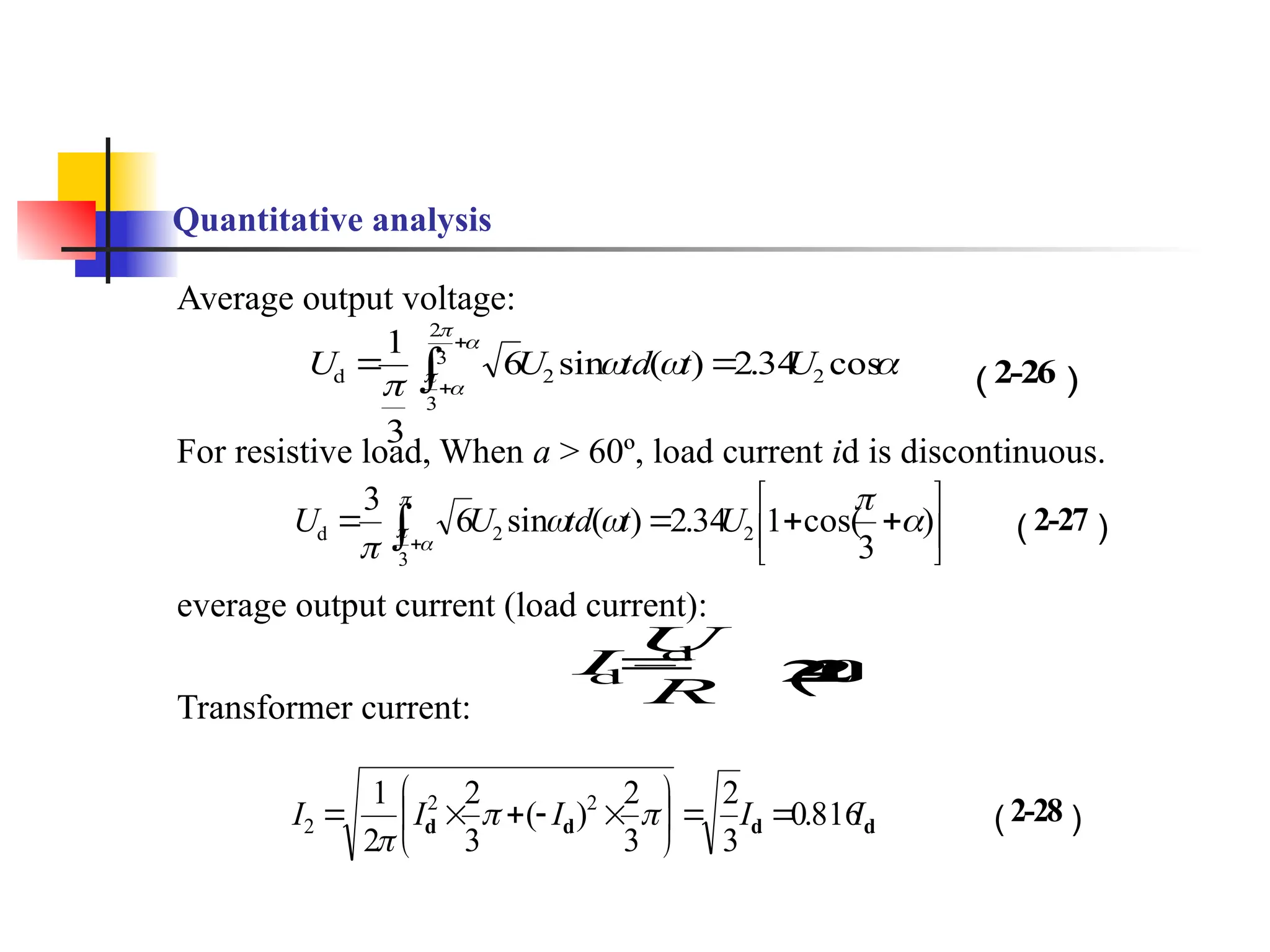 Chapter 2 AC to DC Converters (.........) | PPT
