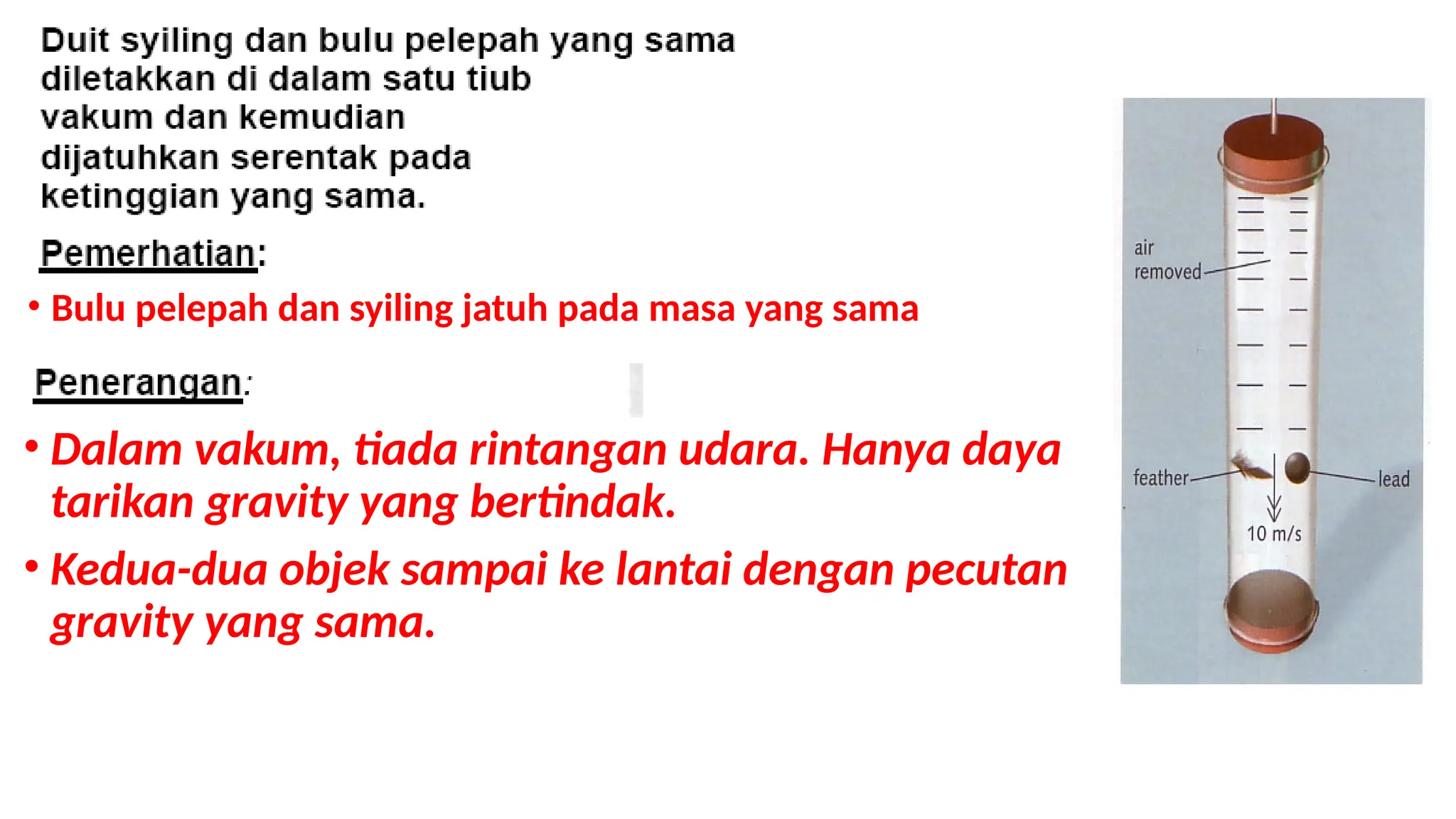 jatuh bebas dalam tajuk tingkatan 4 fizik kssm | PPTX