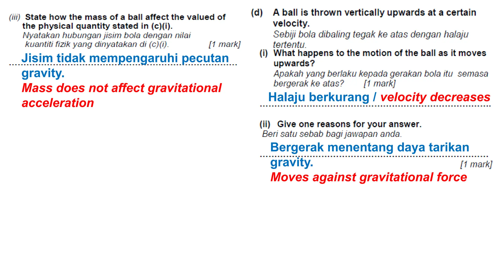 jatuh bebas dalam tajuk tingkatan 4 fizik kssm | PPTX