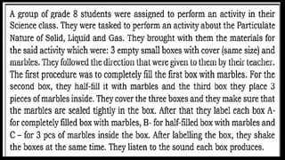 2. Particle Nature of Matter.science grade 8 lessonpptx | PPTX