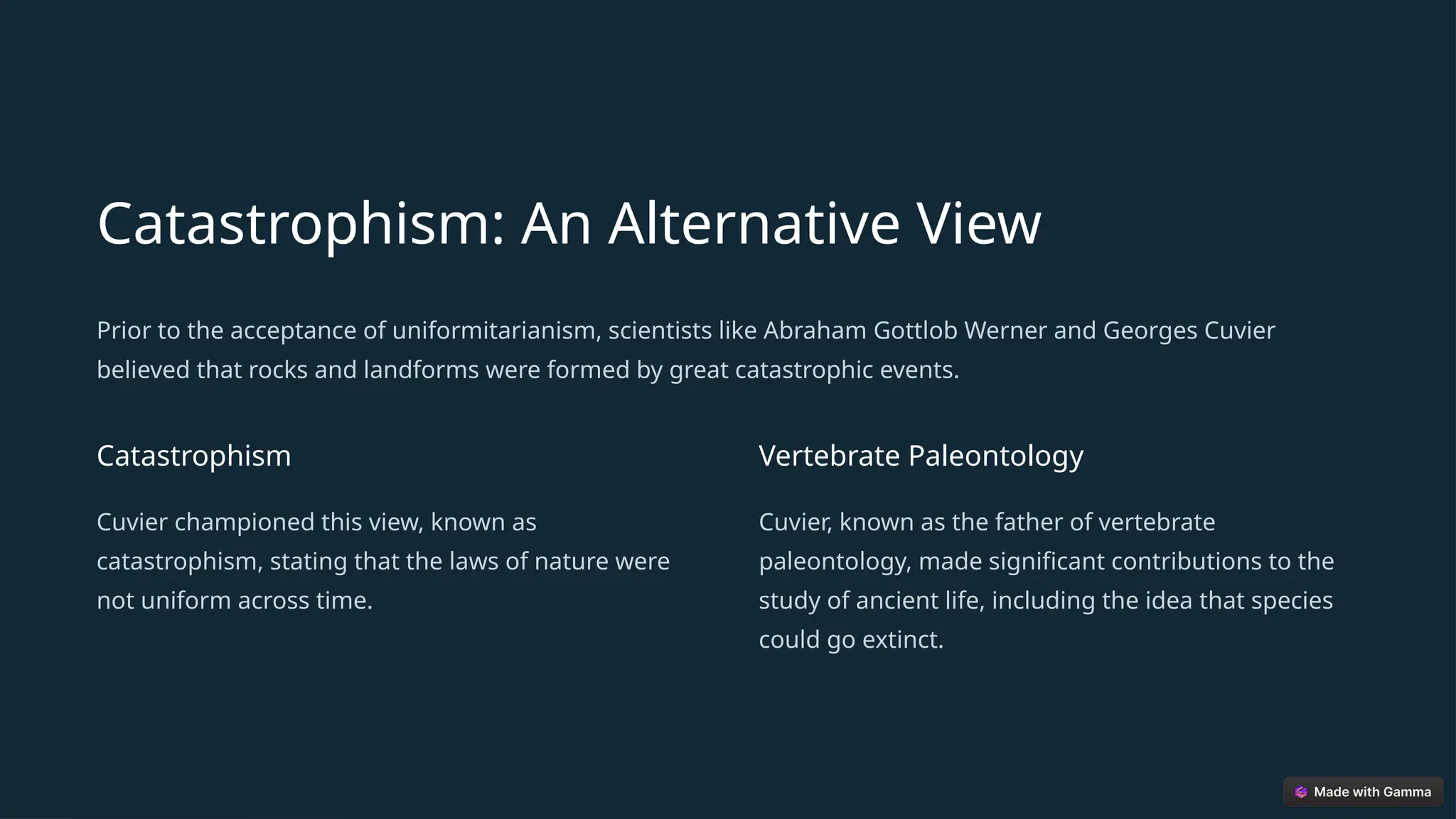 Foundations-of-Modern-Geology Earth Science | PPTX