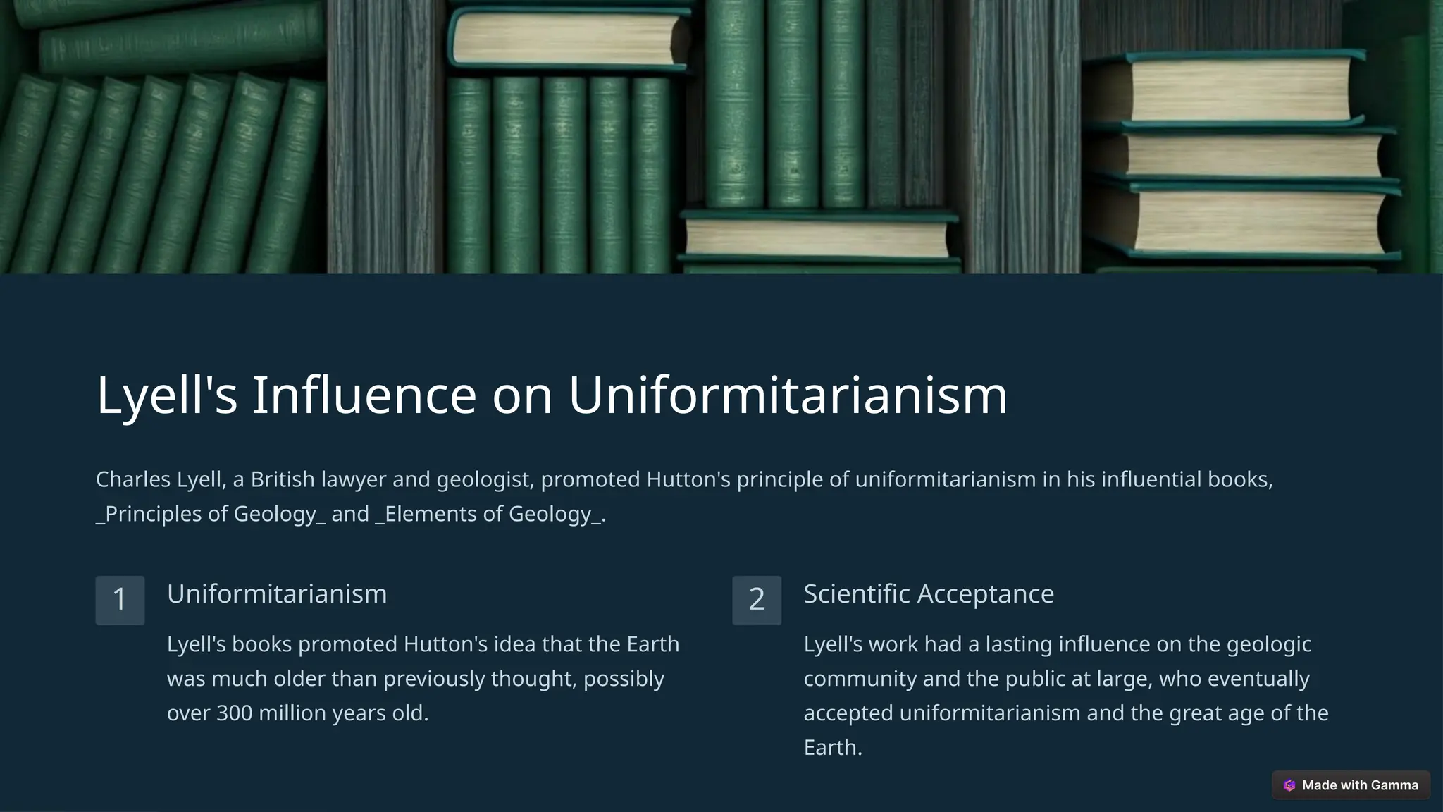 Foundations-of-Modern-Geology Earth Science | PPT