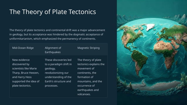 Foundations-of-Modern-Geology Earth Science | PPT