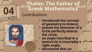 2. Greek Mathematicians Random not exact | PPT