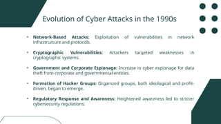 History of Cyber security (informative). | PPTX