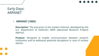 History of Cyber security (informative). | PPTX