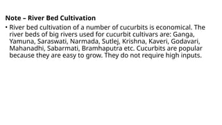 2.Cucurbits(horticulture vegetable science)pptx | PPTX