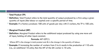 Theory of Production is the name of the ppt | PPTX