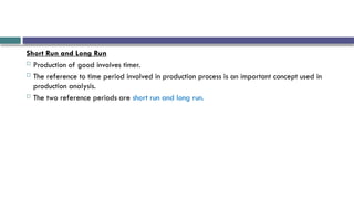 Theory of Production is the name of the ppt | PPTX