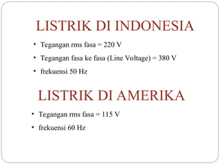 Pengenalan dan Konfigurasi Rangkaian 3 Fasa dalam Sistem Kelistrikan | PPT