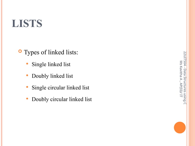 Introduction to Data Structures – Abstract Data Types- Classification of Data Structures ...