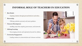 Agencies of Education: School as an Agency of Education | PPTX