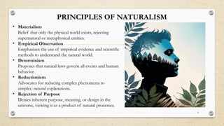 Schools of Thought in Philosophy of Education-Naturalism | PPTX