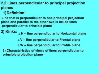 2.First angle projection views of a line.ppt