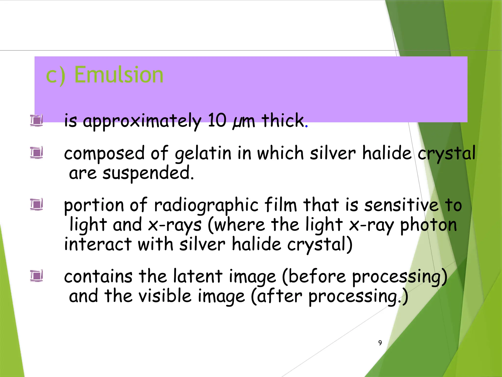 2. RADIOGRAPHIC FILM in Medical Imaging. | PPTX