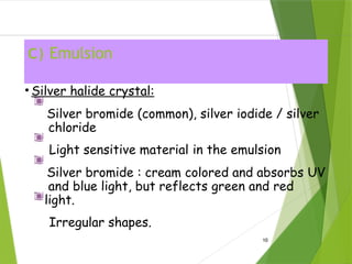 2. RADIOGRAPHIC FILM in Medical Imaging. | PPTX