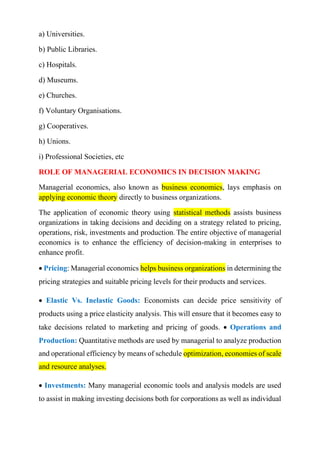 Basic economics principles and Marginal analysis | PDF