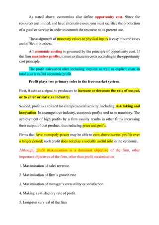 Basic economics principles and Marginal analysis | PDF