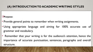 2. Lesson 2 - Academic Writing Style.pptx