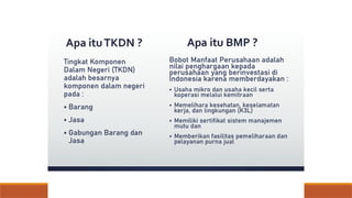 Perhitungan Bobot Manfaat Perusahaan BMP | PPTX