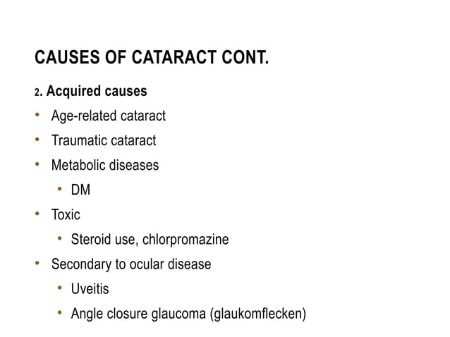 2. Cataract & Aphakia.pptxbzbBBHhHGGGVcVbH | PPT