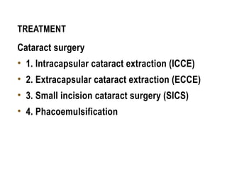 2. Cataract & Aphakia.pptxbzbBBHhHGGGVcVbH | PPTX