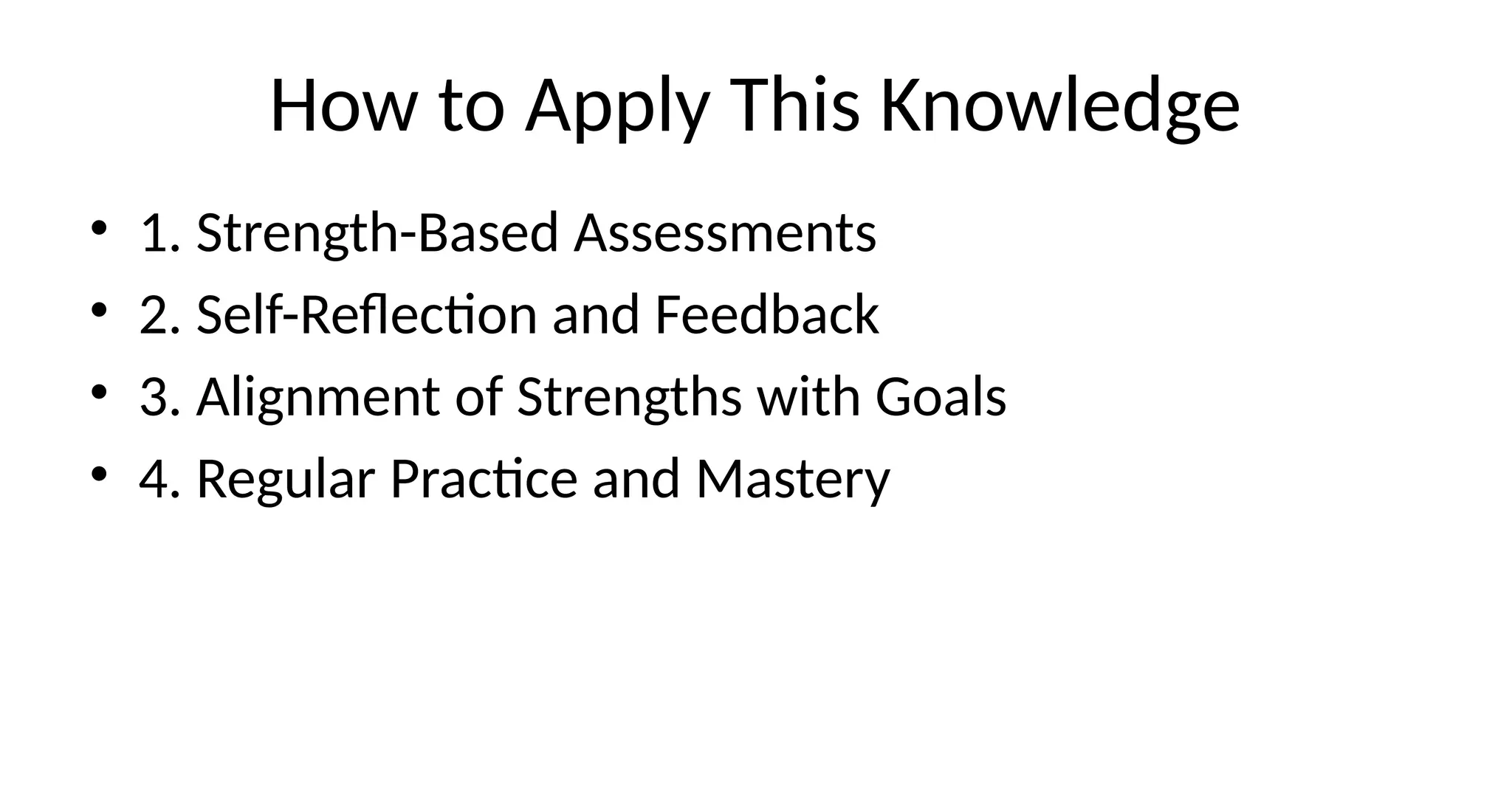How to Identify Your Strengths Power Point Presentation | PPTX