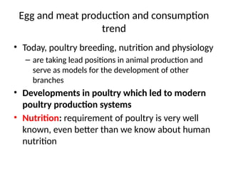 Poultry production powerpoint for training | PPTX
