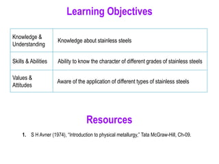 2.Stainless Steel.pdf engineering university course | PDF