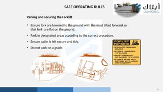 2. FLT Operational safety course, tells you about the forklift | PPTX