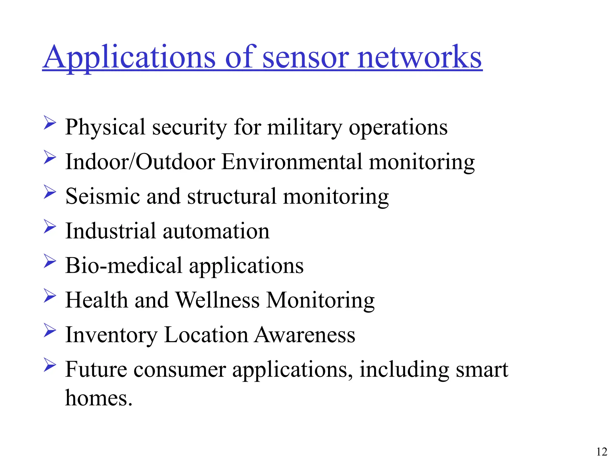 Introduction to wireless sensor networks | PPT