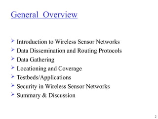 Introduction to wireless sensor networks | PPT