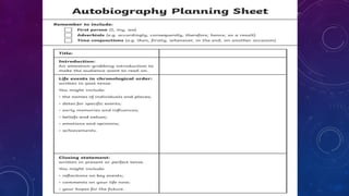 2. Writing - Biography & Autobiography.pptx