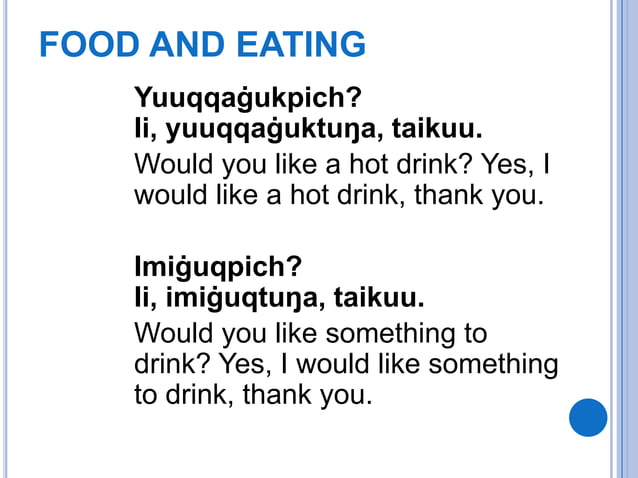 Introduction to IÑUPIAQ eskimo | PPTX