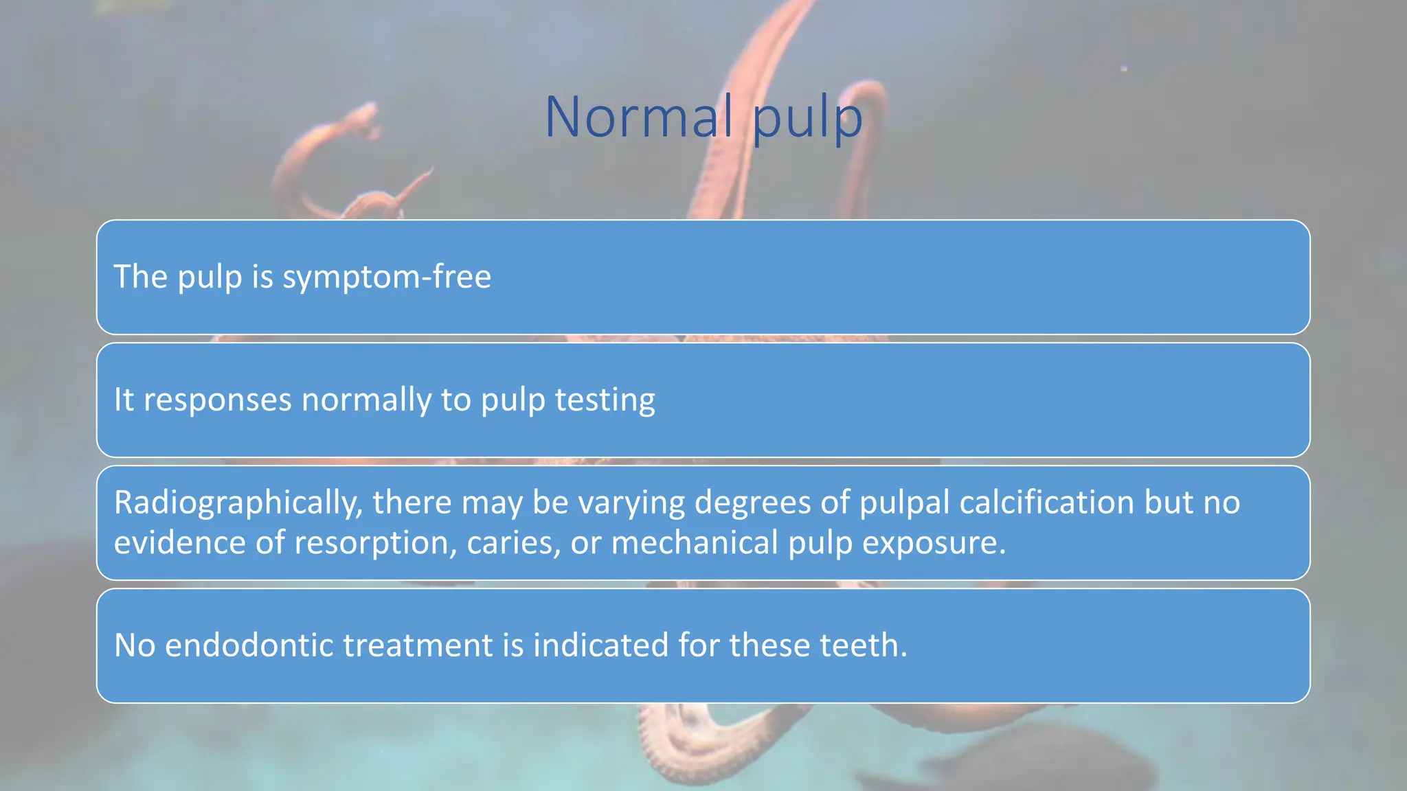 2. pulpitis, DENTAL PULP, PULP CHARACTHERISTICS | PDF