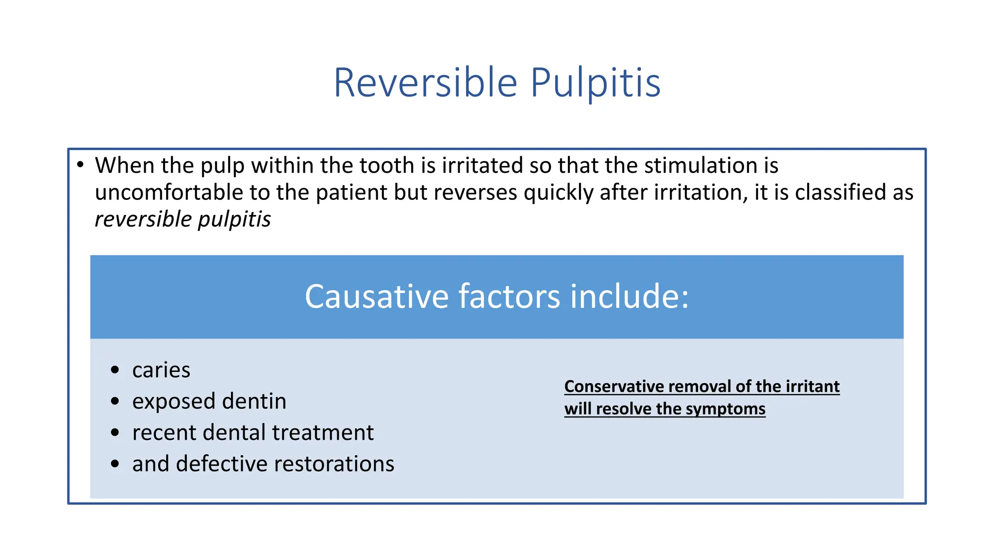 2. pulpitis, DENTAL PULP, PULP CHARACTHERISTICS | PDF