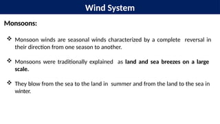 3. Wind System Lecture-3.pptx FOR UPSC R | PPTX